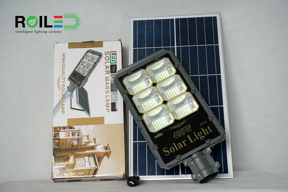 Đèn Đường Pin rời Roiled RB400W siêu sáng